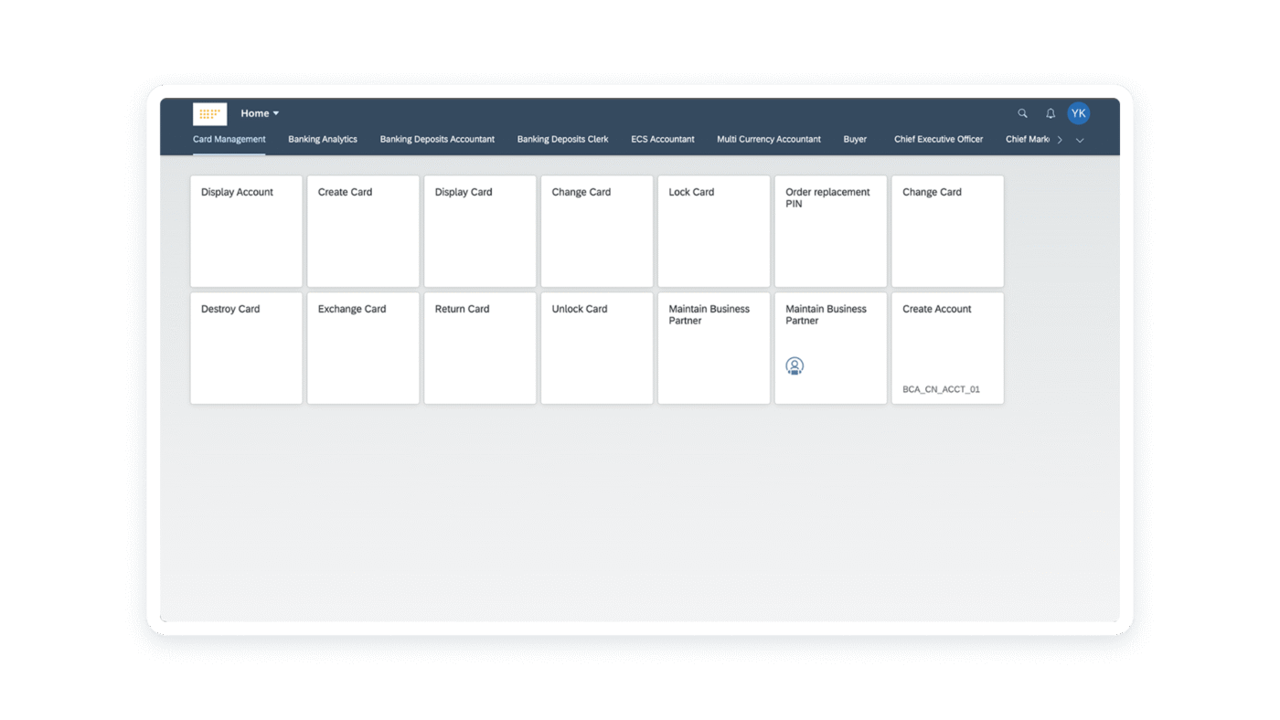 Elevate your card management | SAP Fioneer