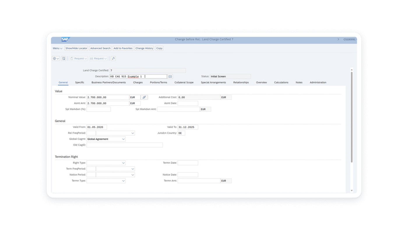 Loans Management | SAP Fioneer