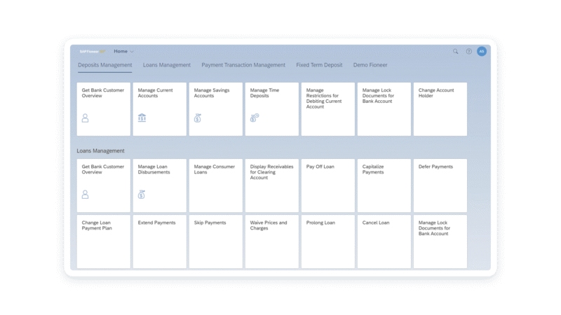 Core Banking Software for Future-Facing Banks | SAP Fioneer